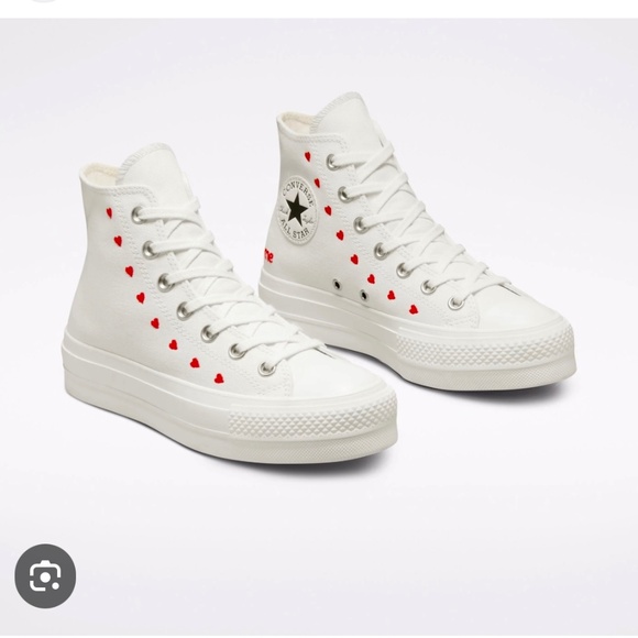 Converse | Shoes | Converse All Star Life Limited Edition Hearts Unisex ...